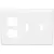 3-Gang TradeMaster® Combination Wall Plate, (2) Toggle/(1) Duplex ...