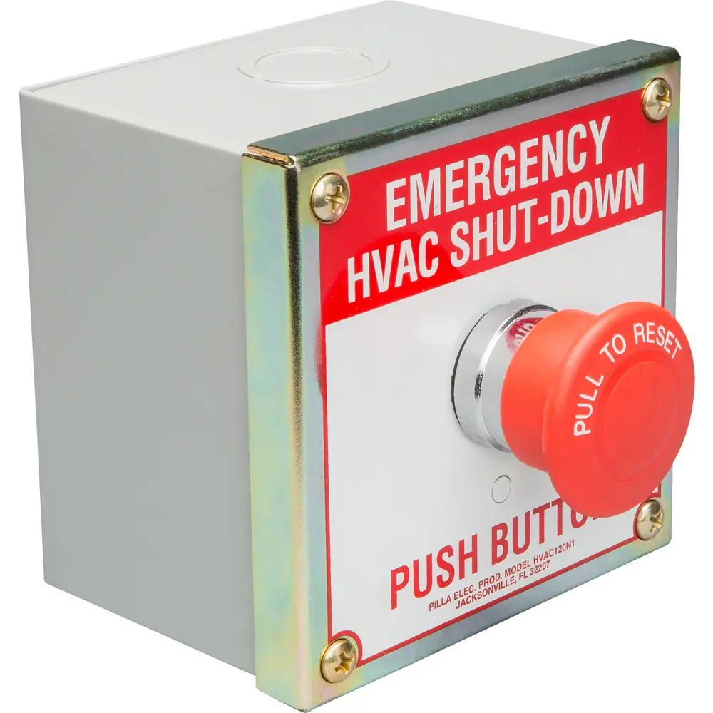 Emergency HVAC Shut-Down, Type 1, 0.5A, 24VAC