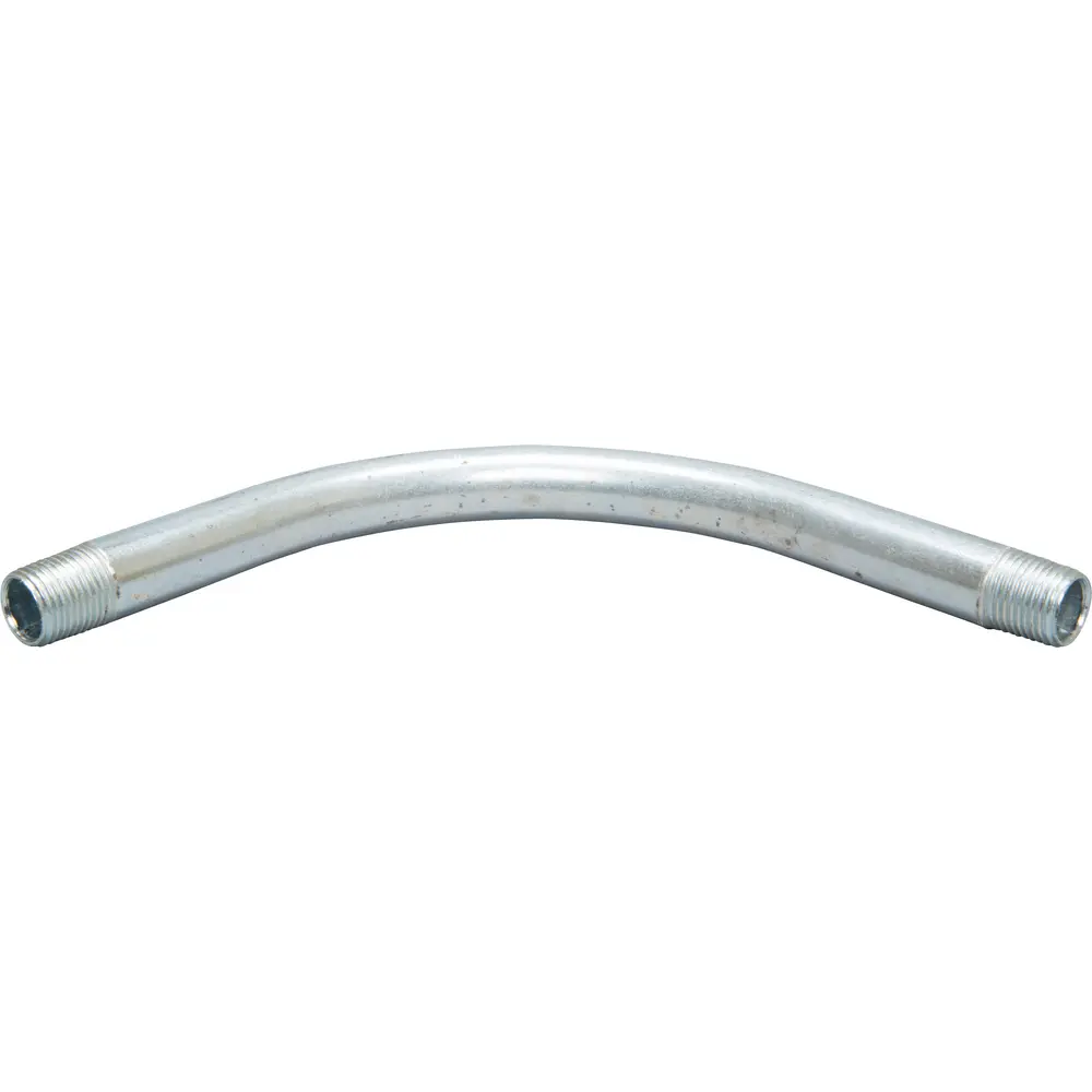 Rigid Conduit Elbow, 1/2 in., 90°, Galvanized, Threaded, Steel