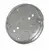 4" Round Ceiling Pan, Drawn, 1/2" Deep, (5) 1/2" Knockouts