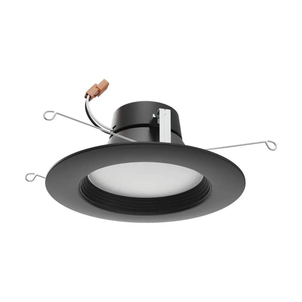 5 - 6" LED Downlight Retrofit, 9W, CCT Selectable, Dimmable, 120 VAC ...