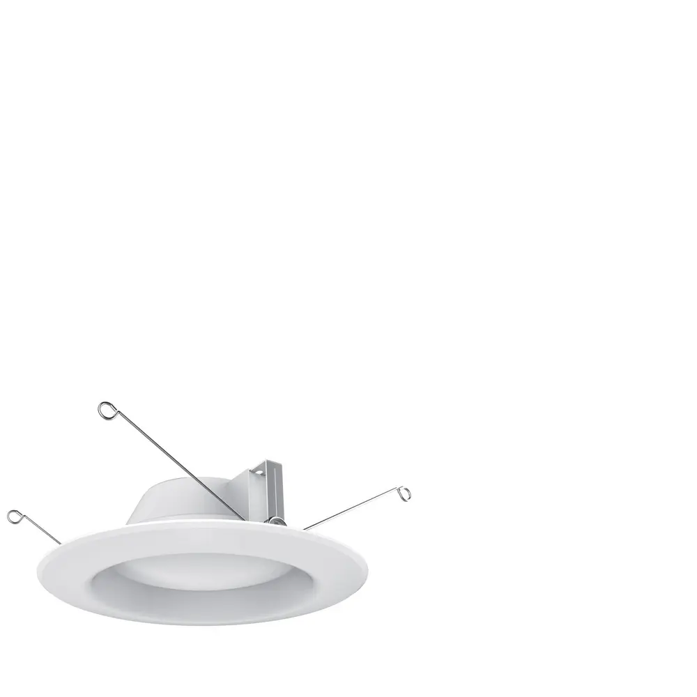 5 - 6" LED Downlight Retrofit, 7.2W, 3000K, 120 VAC, White