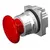 30 mm Heavy Duty Round Push-Pull Push Button, Maintained, Red