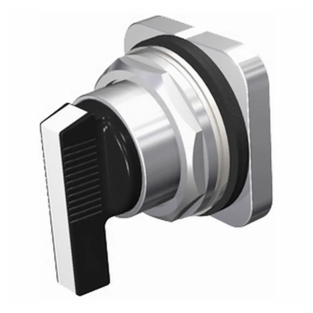 3-Position Long-Lever Metal Selector Switch, Maintained