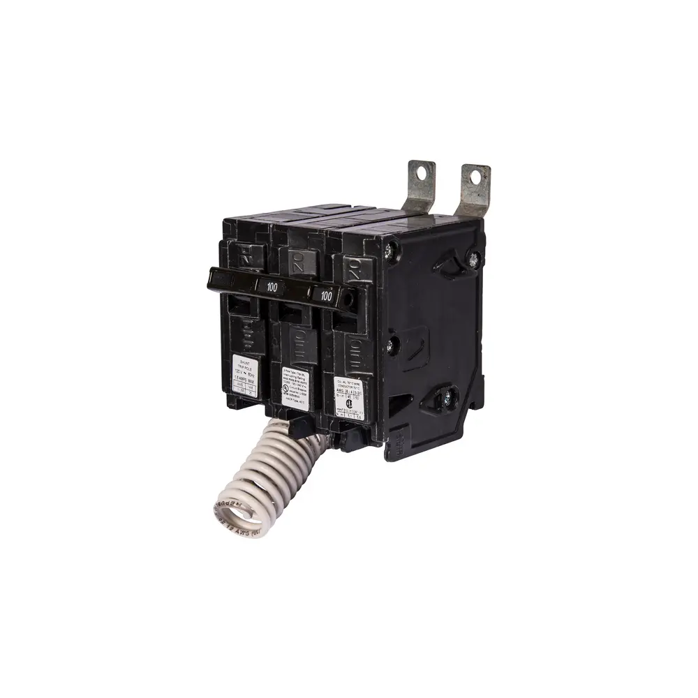 Circuit Breaker, Shunt Trip, Bolt-On, 30A, 120/240VAC, 2-Pole