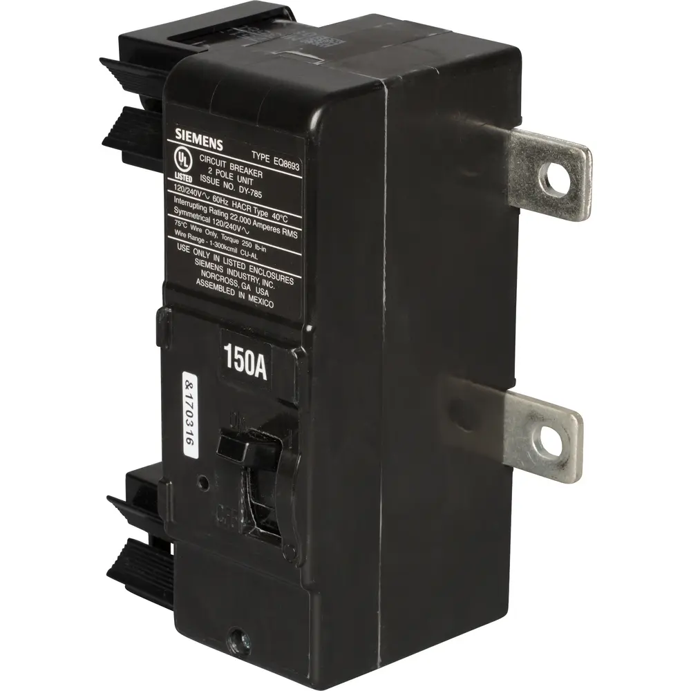 150 A 2-Pole 240 VAC EQ Main Breaker Kit