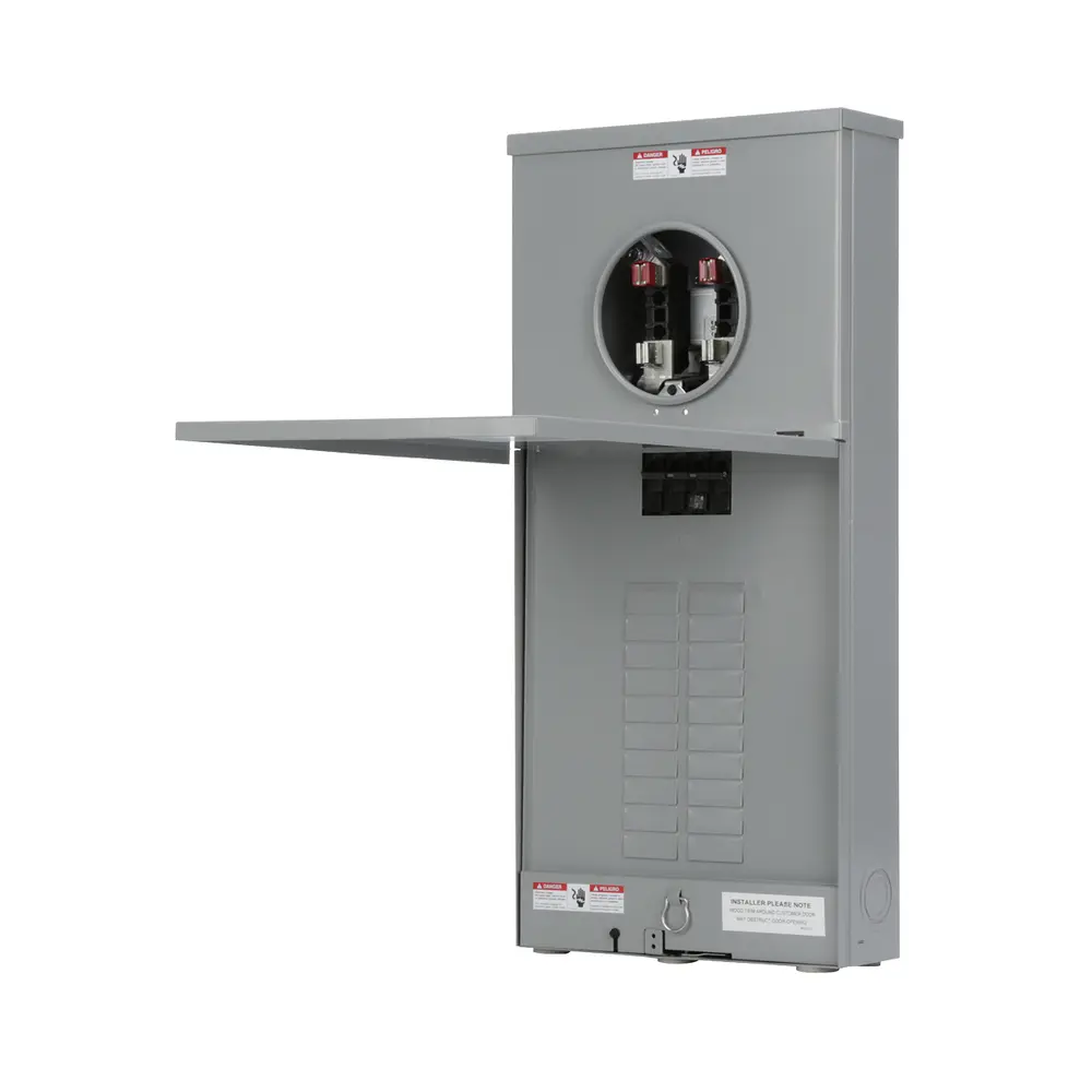 Meter Load Centers, 4-Jaw, No Bypass, 200A, 120/240VAC, Single-Phase ...