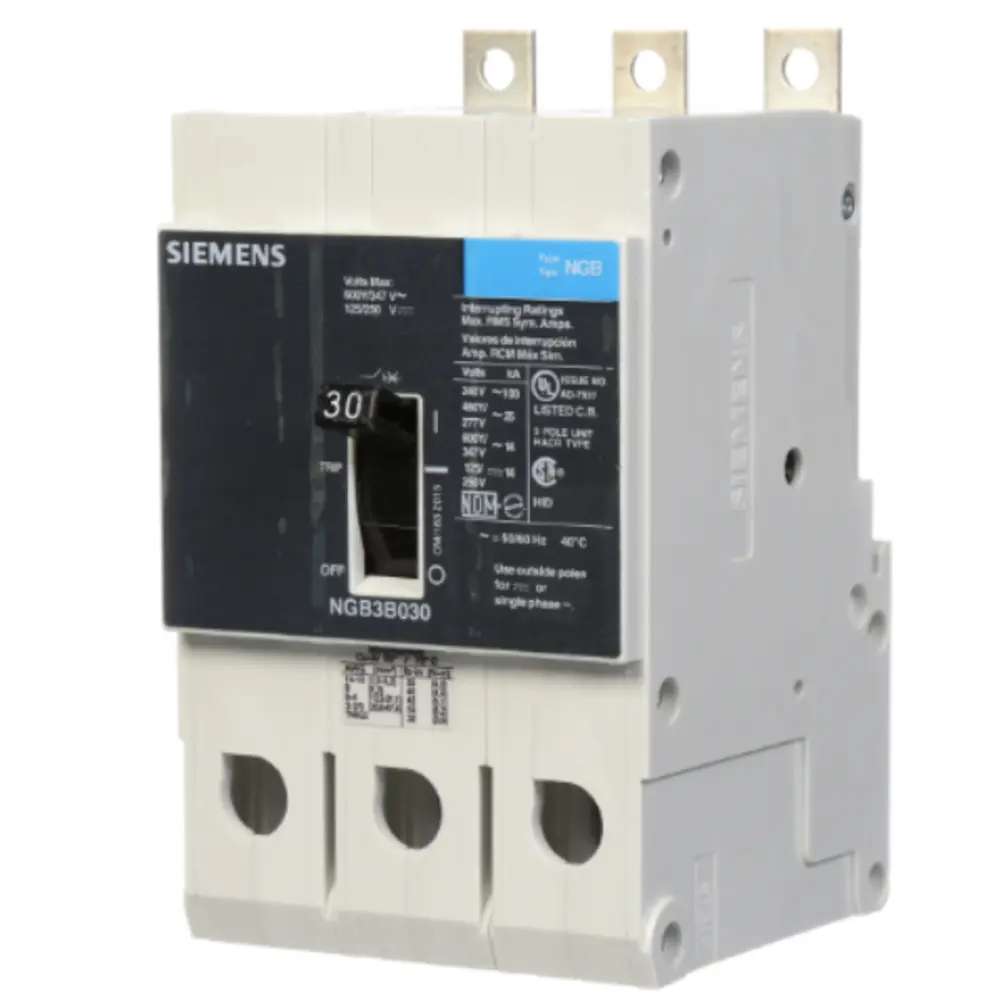 30A 3-Pole NGB Molded Case Circuit Breaker