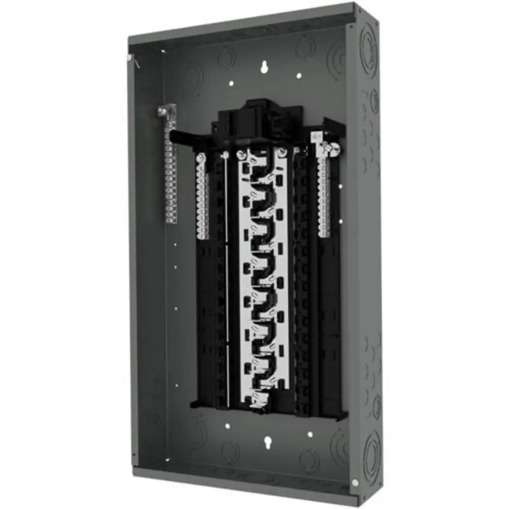 Load Center, Main Breaker, 150A, 120/240VAC, Single-Phase, NEMA 1