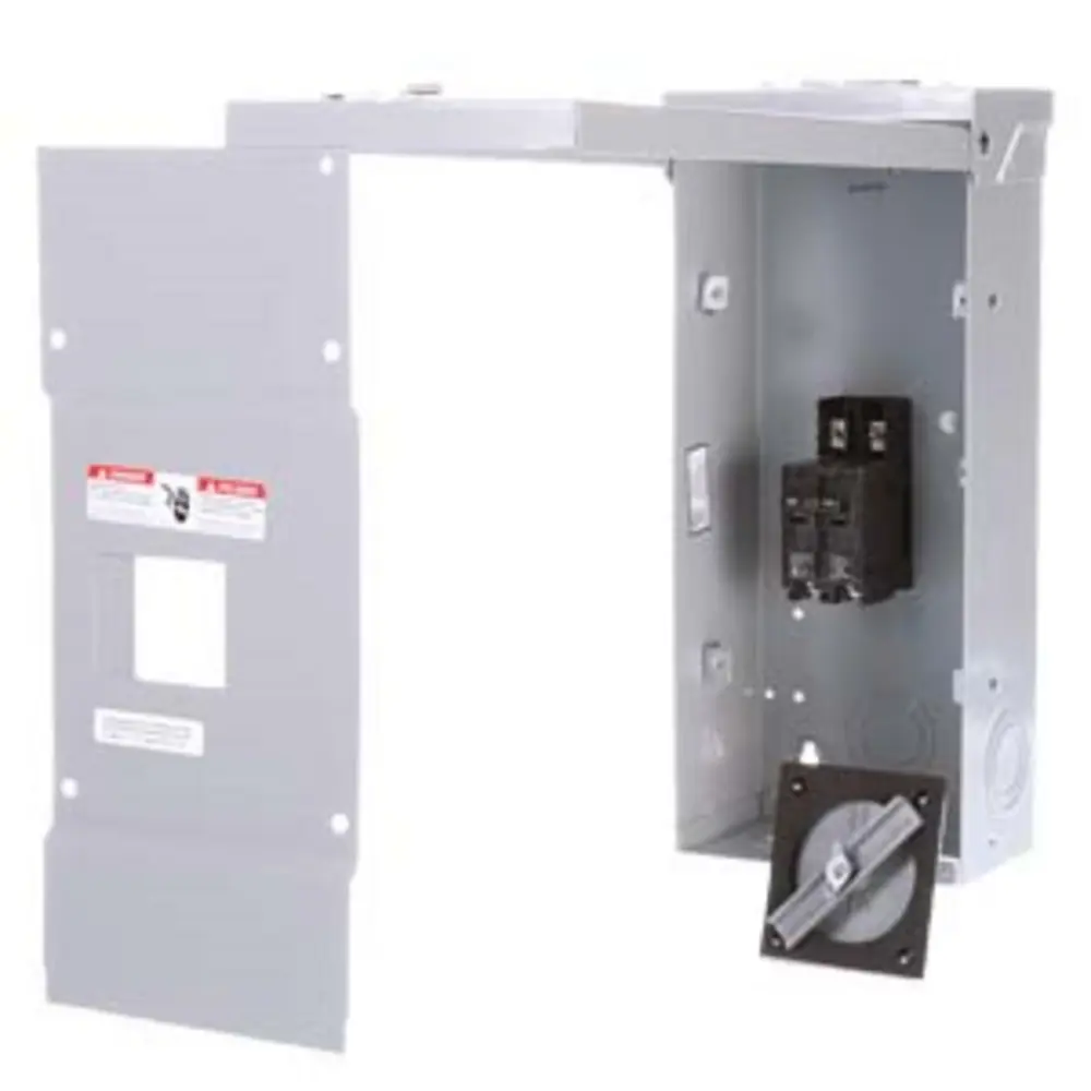 100 A 120/240 VAC Single-Phase 2 Space 2 Circuit, Main Breaker Load ...