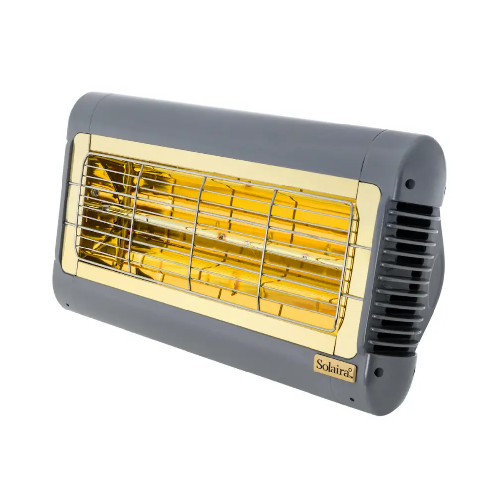 Heater, Infrared, 1.5kW, 240/208V, Candel Low Light, Gray, H1 Alpha Series