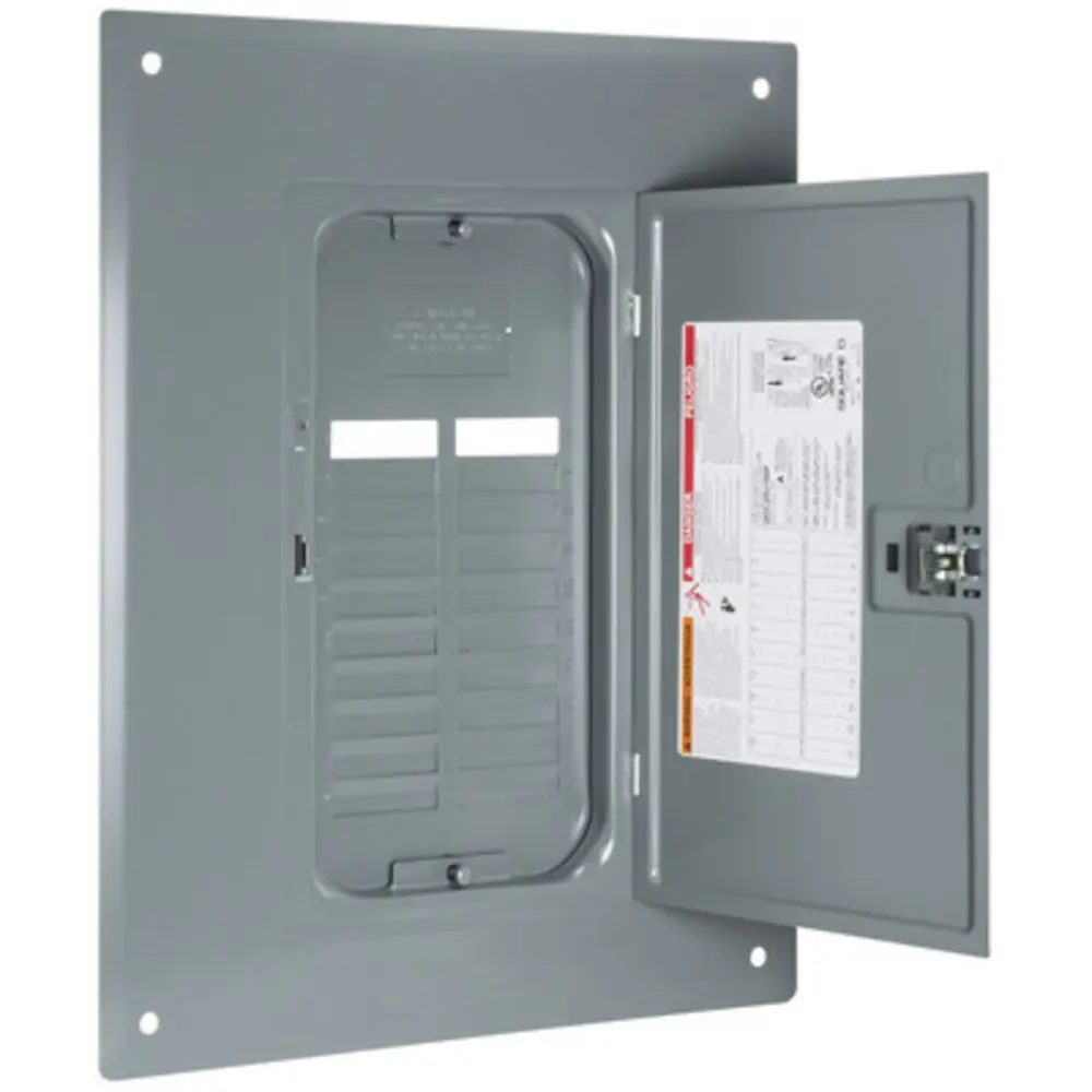 QO Replacement Load Center Cover, Surface, 20 Spaces, Gray