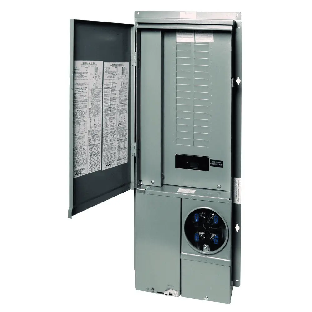 Meter Load Centers, 5-Jaw, No Bypass, 200A, 120/240VAC, Single-Phase ...