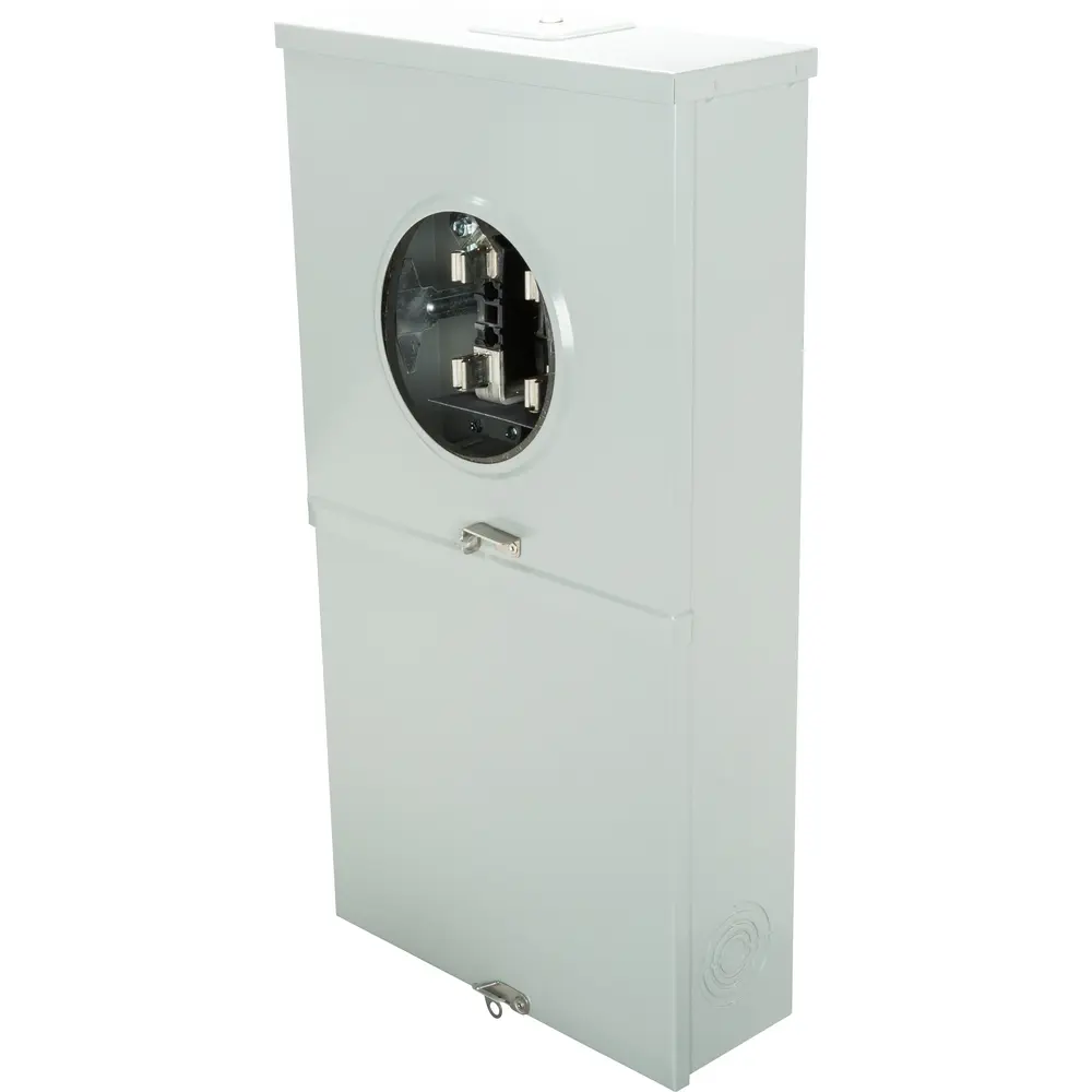 200 A 240 VAC 4-Jaw Ringless Meter Combination Loadcenter, No Bypass ...