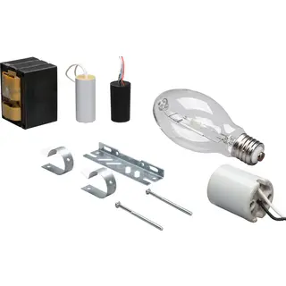 150W Metal Halide Quad Tap Ballast Kit w/ Mogul Base Lamp