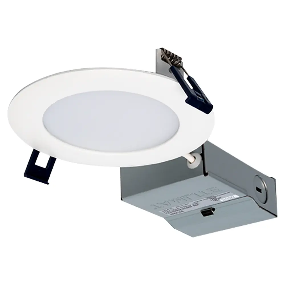 10.5 W 120 VAC Slim Recessed LED Light, 4000K, White