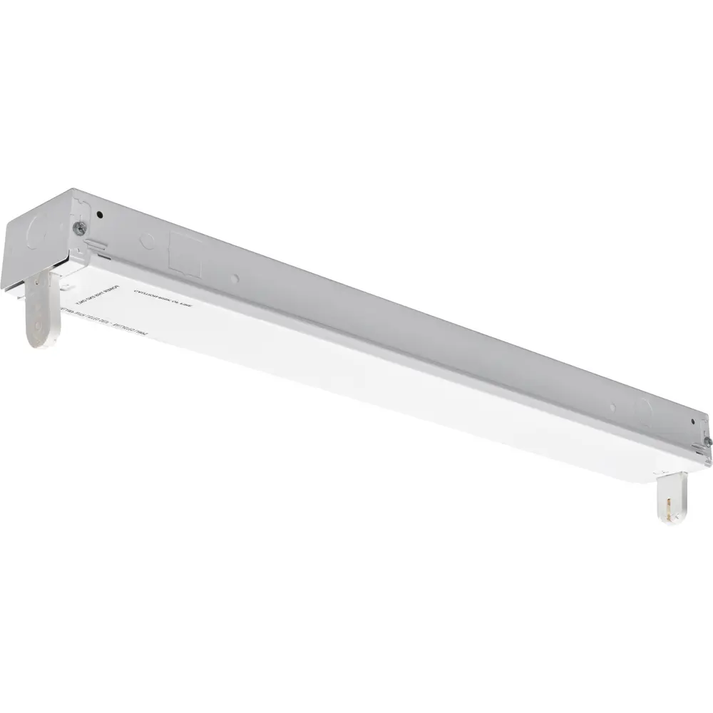 120-277 VAC 18 W 2 ft. Single Lamp LED Narrow Strip Light, Single Ended