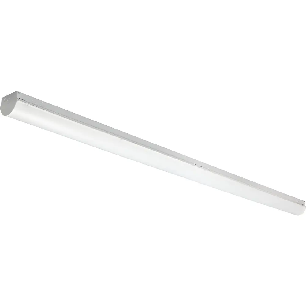 120-277 VAC 8 ft. LED Wide Strip w/ Lens, Occupancy Sensor, 5000 lm, 4000K