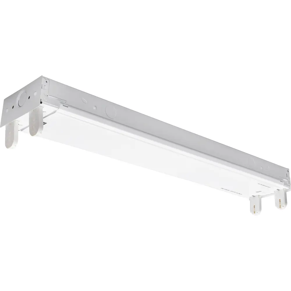 120-277 VAC 2 ft. 2-Lamp LED Wide Strip, Single Ended