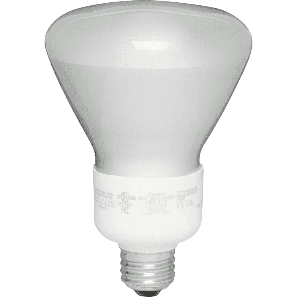 16W 120V R30 Compact Fluorescent Lamp, 2700K