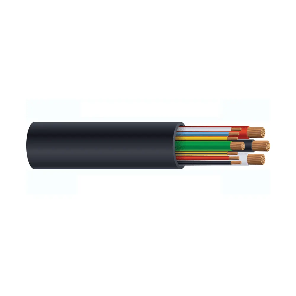 Generator Cord, Tray Cable, 3/18/8AWG, 600 VAC, Copper, Cut Length