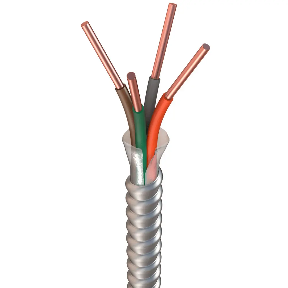 12/3 MC Cable 12AWG Solid Copper w/ Ground – 250ft | City Electric Supply