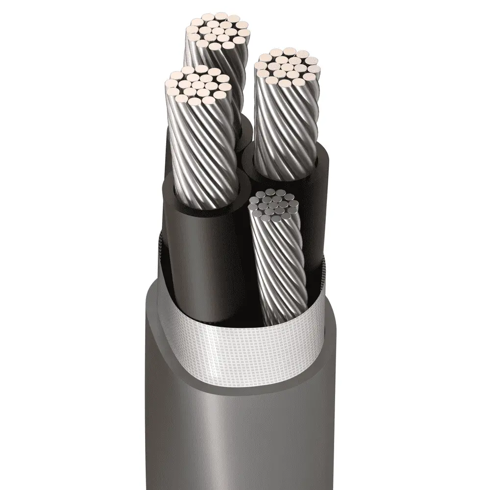 2/0 Aluminum Wire (Service Entrance Cable, 3 Conductor – Cut Length)