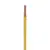 3AWG, Stranded, THHN Wire, Copper, Yellow, 1 Conductor, Cut Length