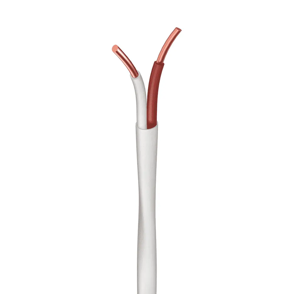 18/2 - 18 AWG Thermostat Cable - (500ft) - White, 2- Red, Copper