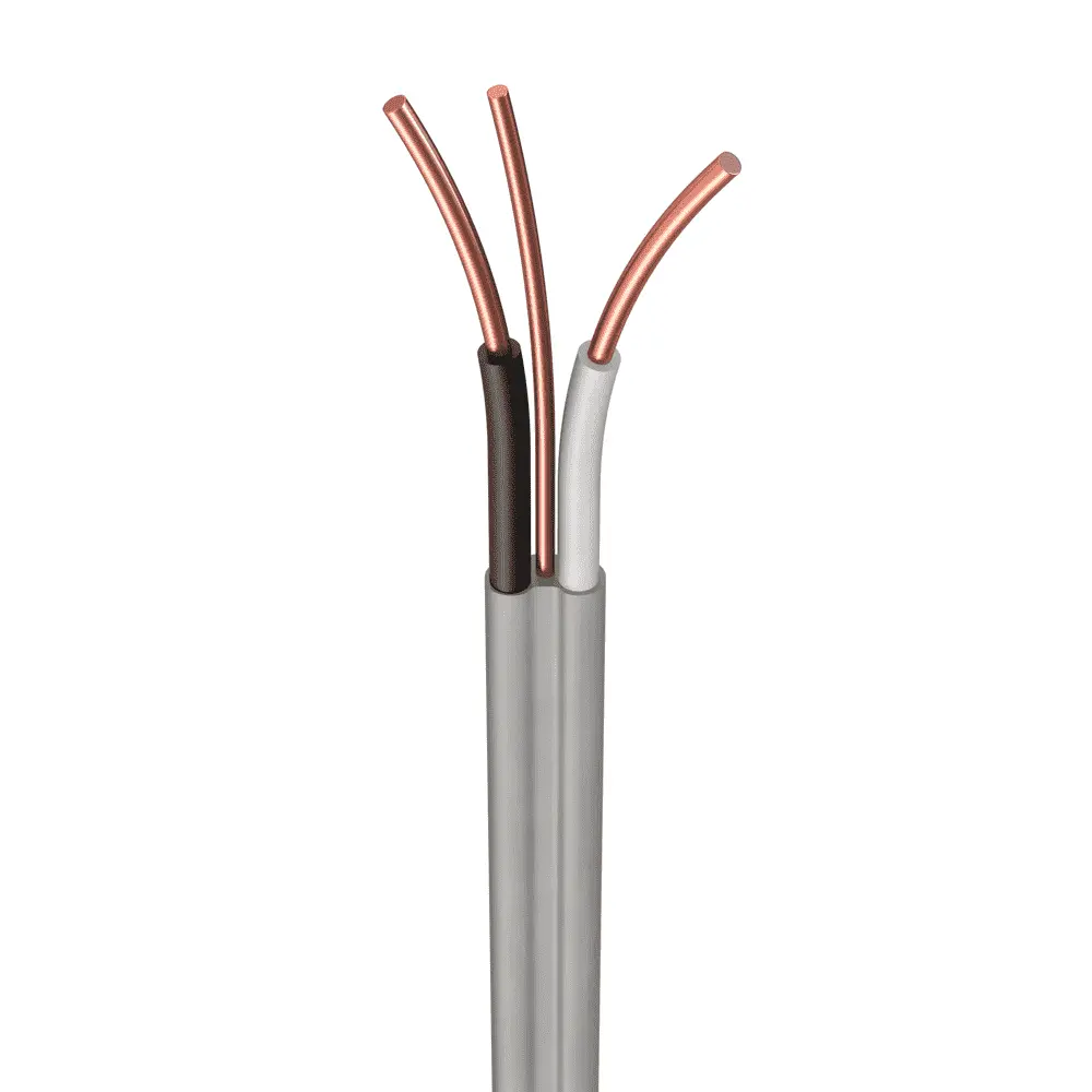 UF-B Cable, 14AWG, Solid, Copper, 2 Conductor w/Ground, Reel of 250ft