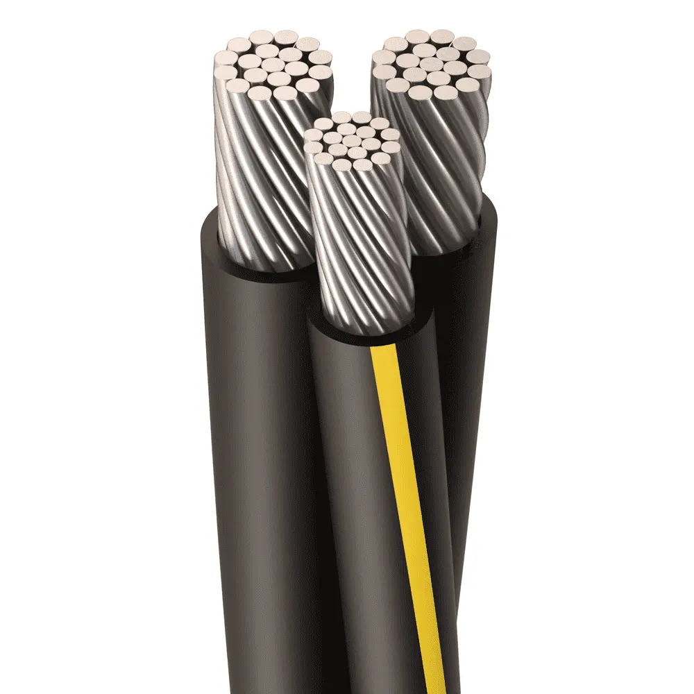 URD Cable, Aluminum, 4/0 Triplex, Cut Length