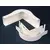 Elbow Fitting, Radiused External, PVC, Ivory, Uniduct 2900 Series