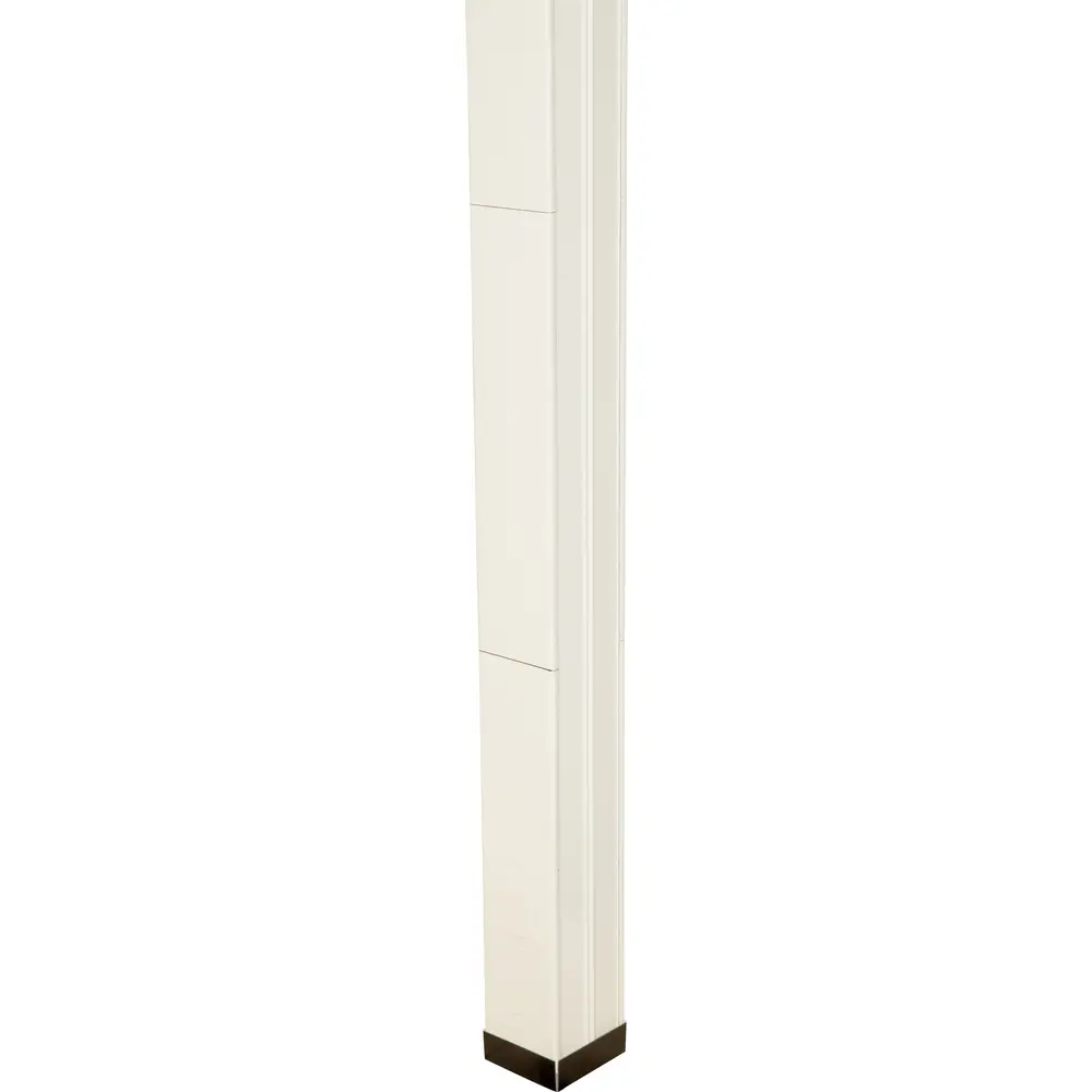 10ft. Tele-Power Blank Steel Pole, Ivory