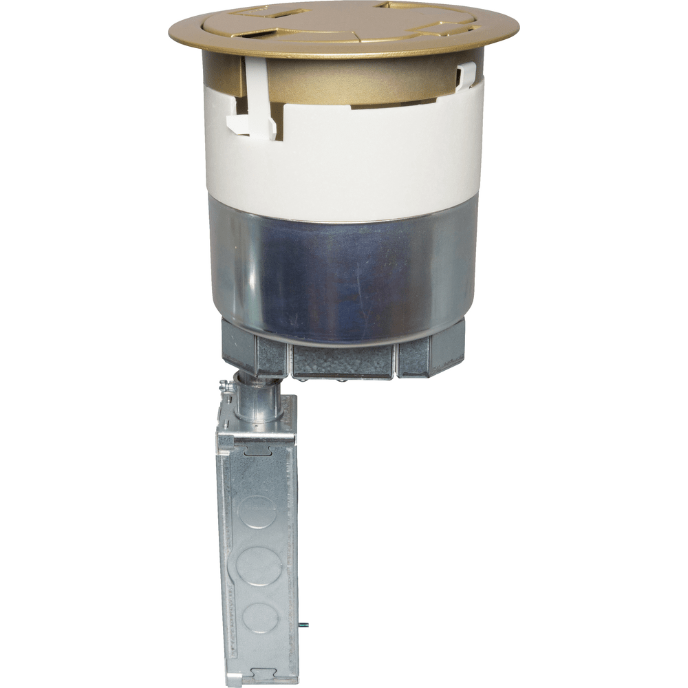 Legrand-Wiremold 6ATC2PBS 6AT Prewired Evolution Poke Thru Device ...