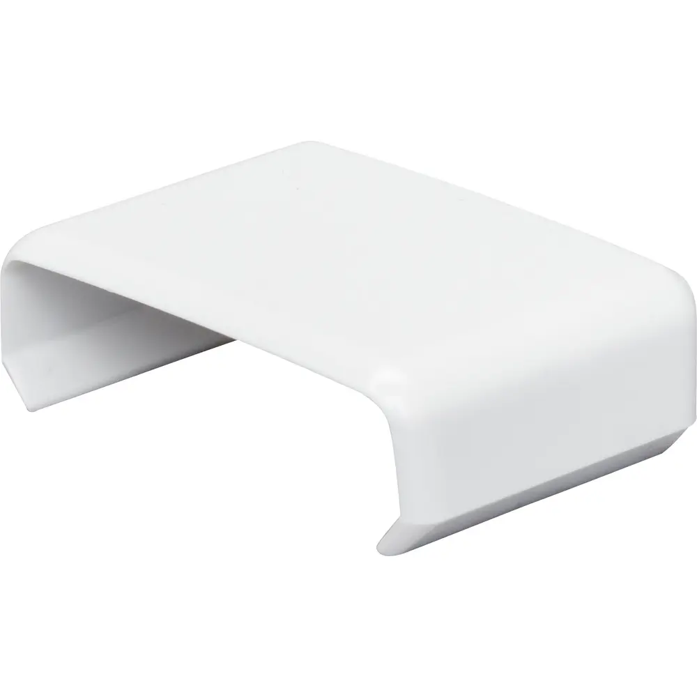 Cover Clip Fitting, Plastic, White, 800 Series