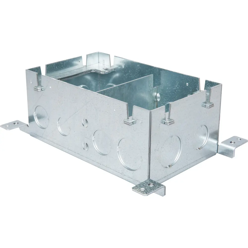 Omnibox® Series 2-Gang Steel Floor Box