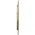 Ratchet-Pro 881 Series Dual Service Brass Duplex Cover Plate w/ Flip Lids