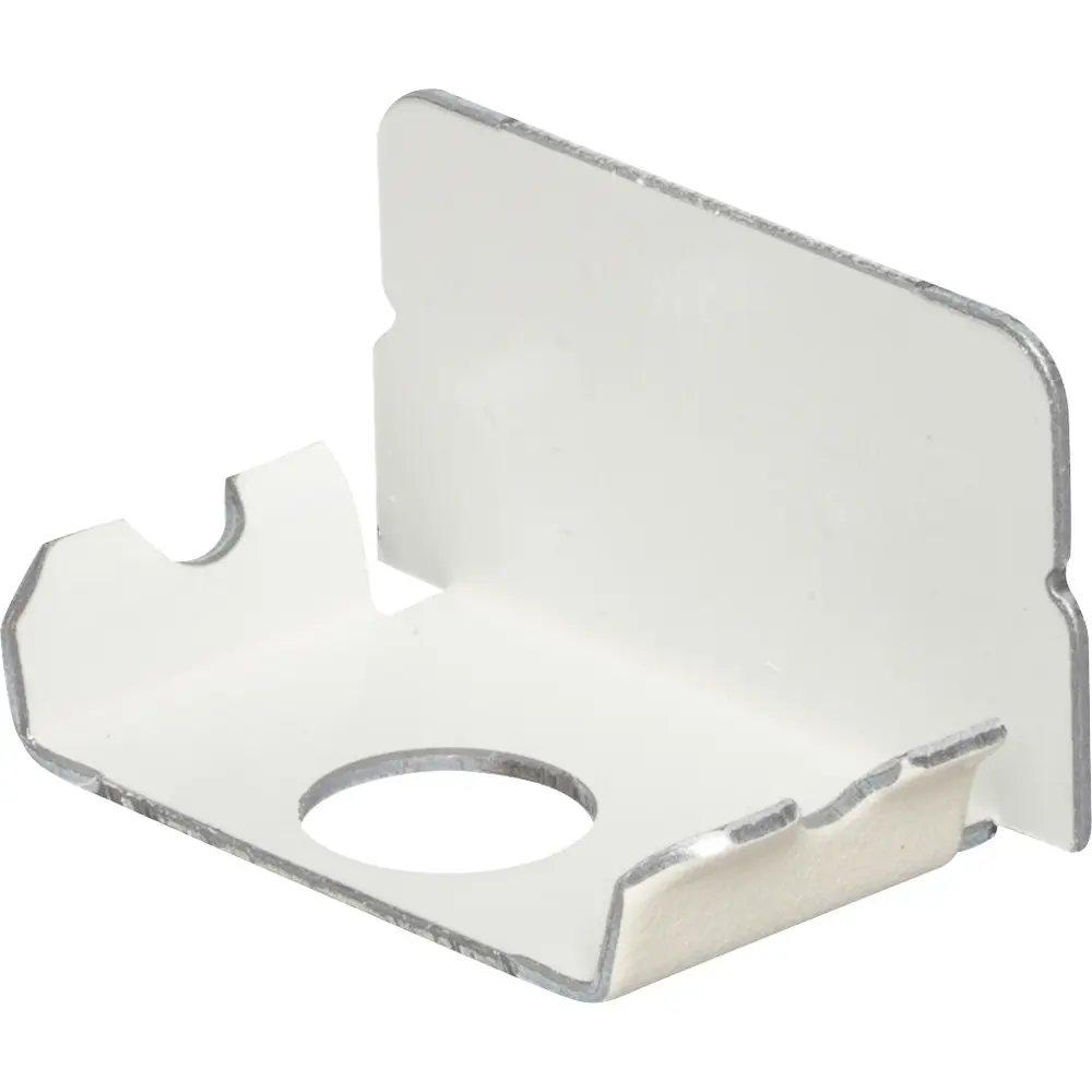 Blank End Fitting, Steel, Ivory, 2000 Series