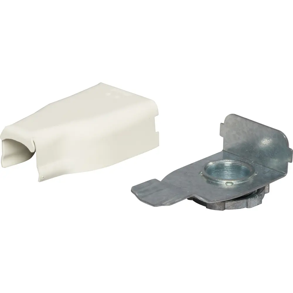 Elbow Box Connector Fitting, Steel, Ivory, 500/700 Series, 83